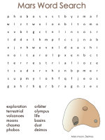 Outer Space Word Searches